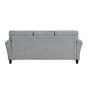 Lexicon Eloise Living Room Sofa, Dark Gray