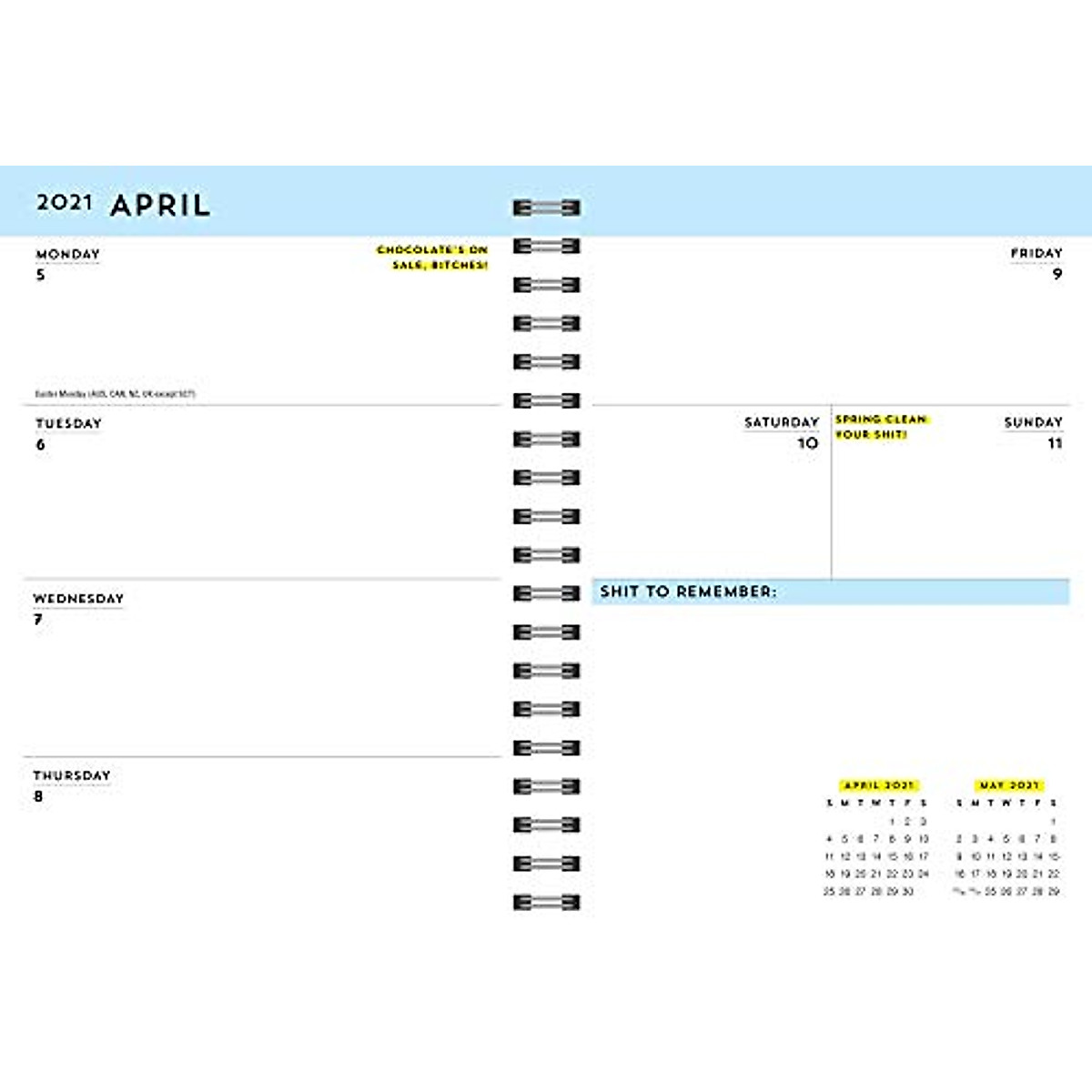 2021 Carpe F*cking Diem Planner