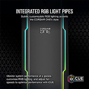 Corsair ONE a200 Compact Gaming PC - AMD Ryzen™ 9 5900X CPU - NVIDIA® GeForce RTX™ 3080 Graphics - 32GB Vengeance LPX DDR4 Memory, 1TB, Windows 10 Home