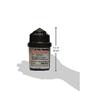 Cle-line C21165 Bit Barrel Style 1875R High Speed Steel Mechanics Length Drill Set, Black and Gold Finish, 1/16" - 1/2" Finish, 29 Pieces