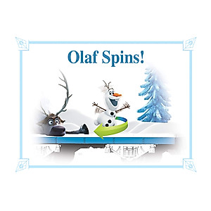 Lionel Disney's Frozen Ready-to-Play Set, Battery-Powered Model Train Set with Remote