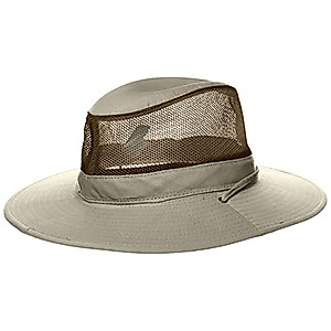 Dorfman Pacific Co. Men's DPC Outdoors Solarweave Treated Cotton Hat, Olive, Large