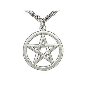 Badali Jewelry Officially Licensed Harry Dresden's Pentacle Necklace, Jim Butcher's Dresden Files directly from in WHITE BRONZE