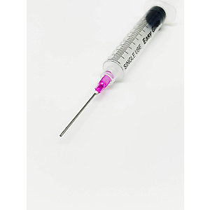 3ml Sterile Syringe 18g x 1 1/2" Blunt Tip Needles - Pack of 10 - Ideal for Accurate Dispensing, Crafting, DIY Projects, and Liquid Handling
