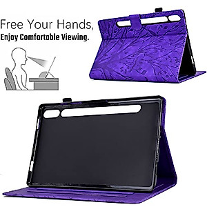 Tablet PC Case Vintage Tablet Case Compatible with Samsung Galaxy Tab S8 SM-X700/SM-X706 Case,Galaxy Tab S7 2020 SM-T870/SM-T875 11inch Case Cover, Premium PU Leather Case with Auto Sleep Wake Protect