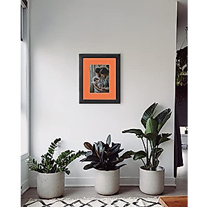 Craig Frames B152 Pre-Cut Mat Board for 16x22 Print, 20x26, Tangerine Orange