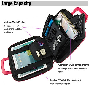 11 12 in Tablet Laptop Bag for Samsung Galaxy Tab S8, S8 Plus, S7, S7 Plus, S7 FE, Chromebook 4, Chromebook Plus V2, TabPro S