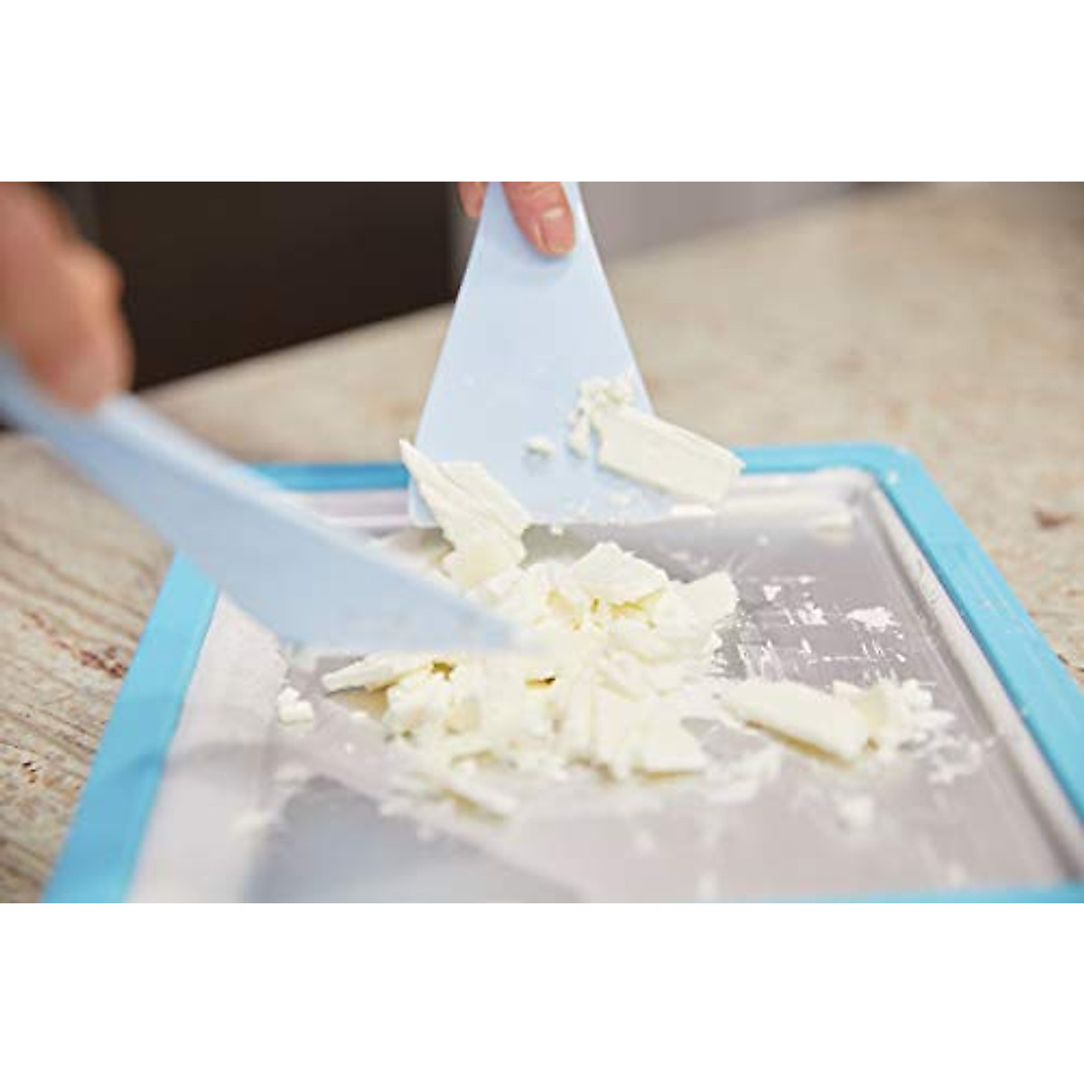 Ice Cream Maker/Pan/Roll - Frozen Yogurt, Sorbet, Gelato - Family Fun, Healthy Alternative DIY at home (Turquoise)