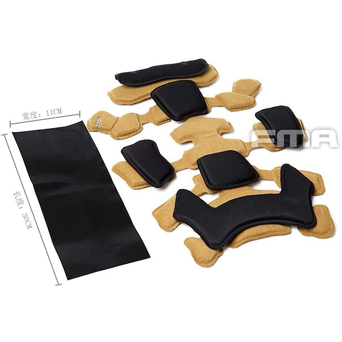 H World Shopping Tactical Outdoor Combat Comfort Protective Internal Fast Maritime Helmet Cushion Memory Foam Protective Mat