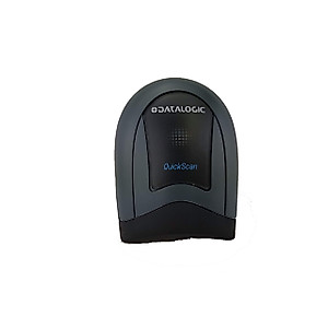 Datalogic QuickScan QD2430 Handheld 2D Barcode Scanner, Includes Base Stand (Autosense) and USB Cable