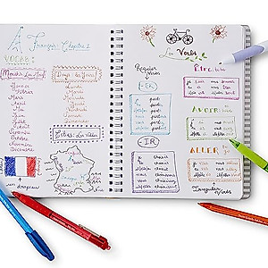 Paper Mate InkJoy Quatro 4-Colour Ballpoint Pen | Medium Tip 1.0mm | Assorted Fun Colours