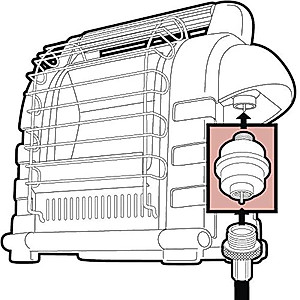 Propane Fuel Filter F273699 Compatible with Mr Buddy and Big Buddy Heater (1)