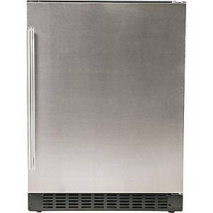 Azure 24" Refrigerator with Solid Stainless Steel Door, A124R-S