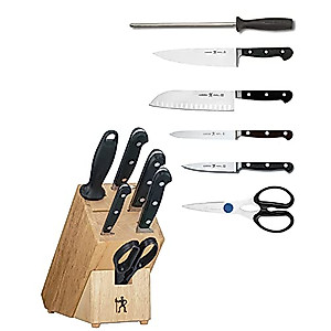 HENCKELS Classic Razor-Sharp 7-Piece Knife Set, Chef Knife, Bread Knife, German Engineered Informed by 100+ Years of Mastery