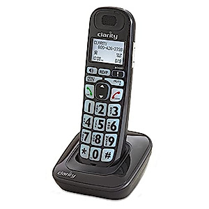 Clarity E814 Moderate Hearing Loss Cordless Phone with E814HS Expandable Handset Bundles (Clarity E814 with 3 E814HS)