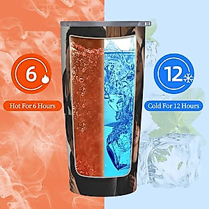 OAEWRE Gong Actors Yoo Stainless Steel Mug Insulated Tumbler Coffee Mugs with Lids and Straw Double Wall Vacuum Cup 20oz