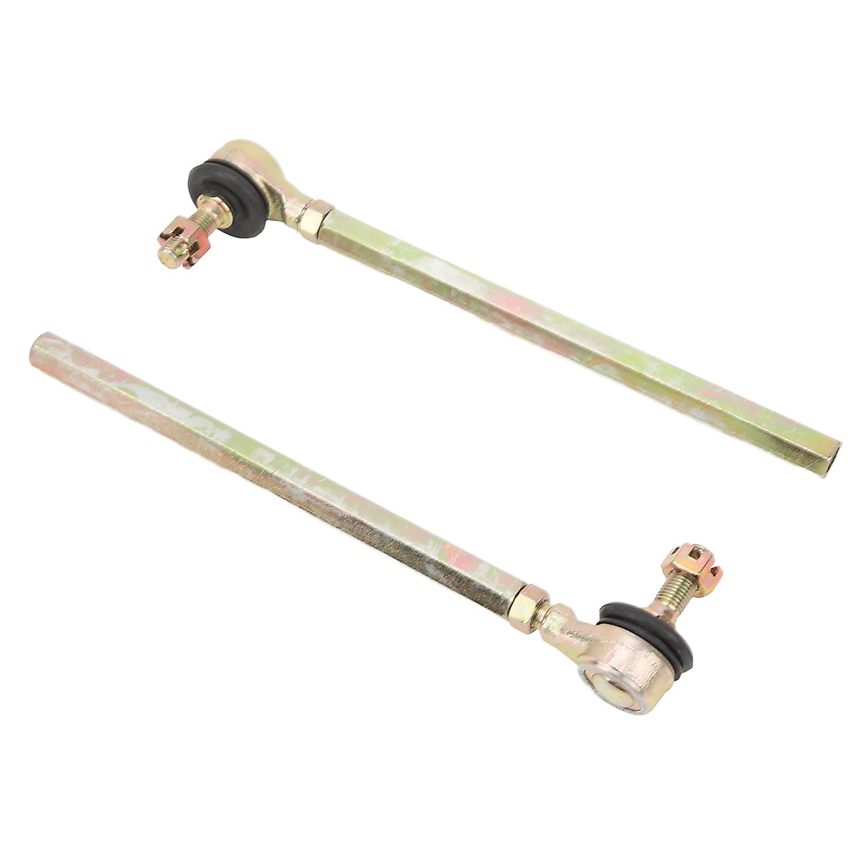 Tie Rod Head Joint, High Hardness Alloy Steel M10 10mm Forged Joint for 110cc 125cc 150cc 200cc Go Kart