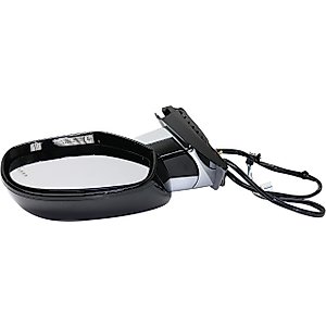 Kool Vue Driver & Passenger Side Power Heated Mirrors for Cadillac Escalade Escalade ESV 2007-2014 Power Fold With Signal Light, Memory & Puddle Lamp; Without Blind Spot Monitor Chrome