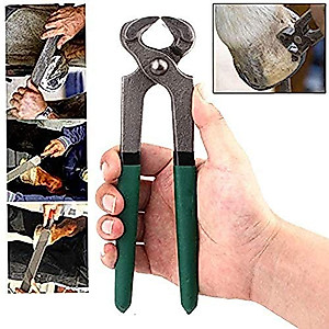 CARLAMPCR Hoof Trimmers Goat Hoof Trimming Shears Nail Clippers, Horse Farrier Tool, Multi-Purpose Hoof Trimmers for Goats Sheep Pigs Cattle Horses, with Rubber Grip, Durable and Convenient