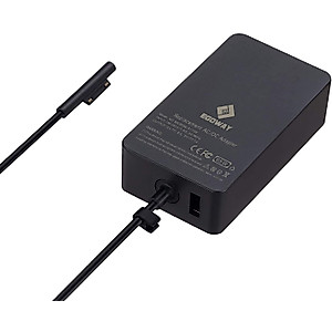 Microsoft Surface Charger 65W 15V 4A AC Power Supply Compatible with Surface Pro X 8 7 6 5 4 3/ Surface Laptop 4 3 2 1 / Surface Book 2/3 13.5“ Surface Pro Charger with Wall Plug and 6ft Power Cord