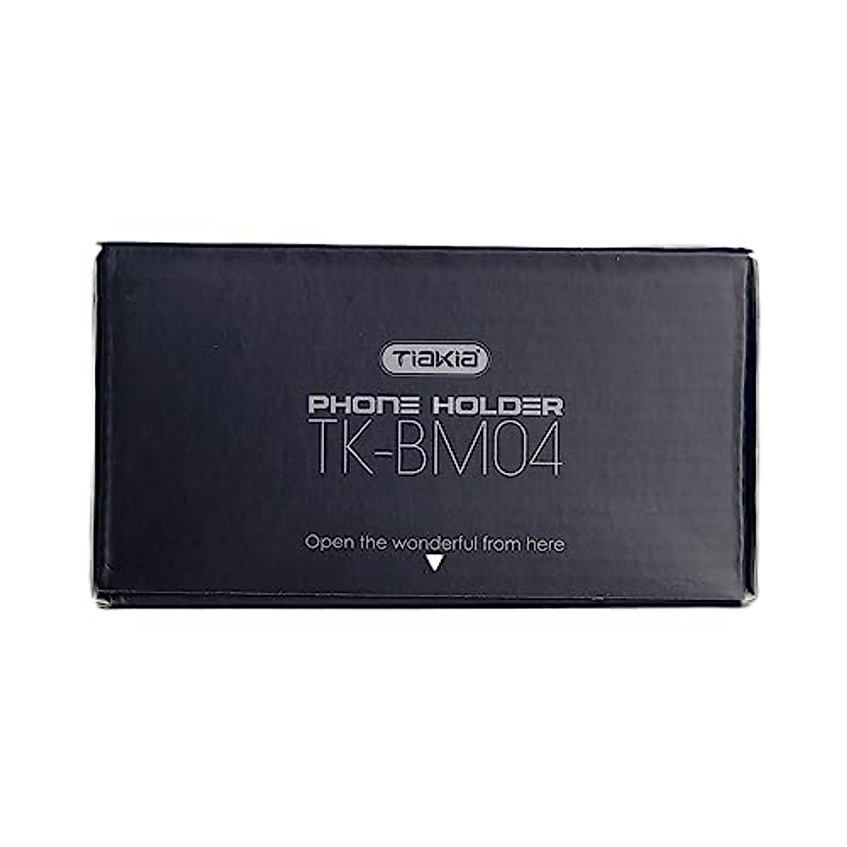 Tiakia Bike Phone Mount - Universal Motorcycle Mount Anti Shake & Anti-Theft, Face & Touch ID Bicycle Phone Holder 360° Rotation for 4.5-7 inches Smartphone