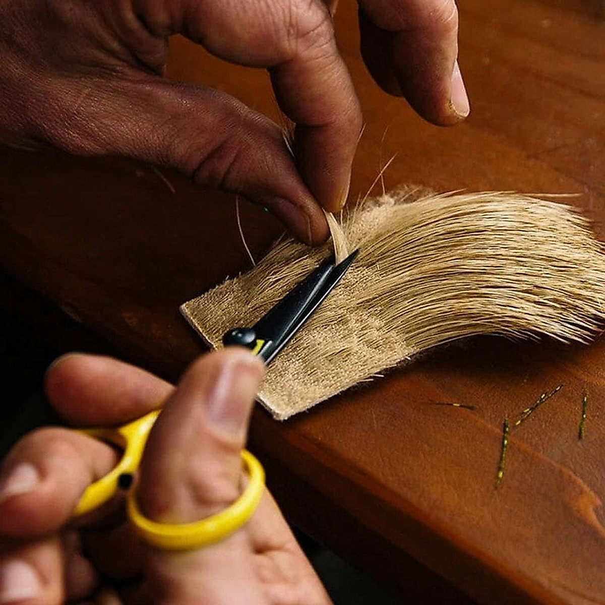 Loon Outdoors Razor SCISSOR,Yellow,4"