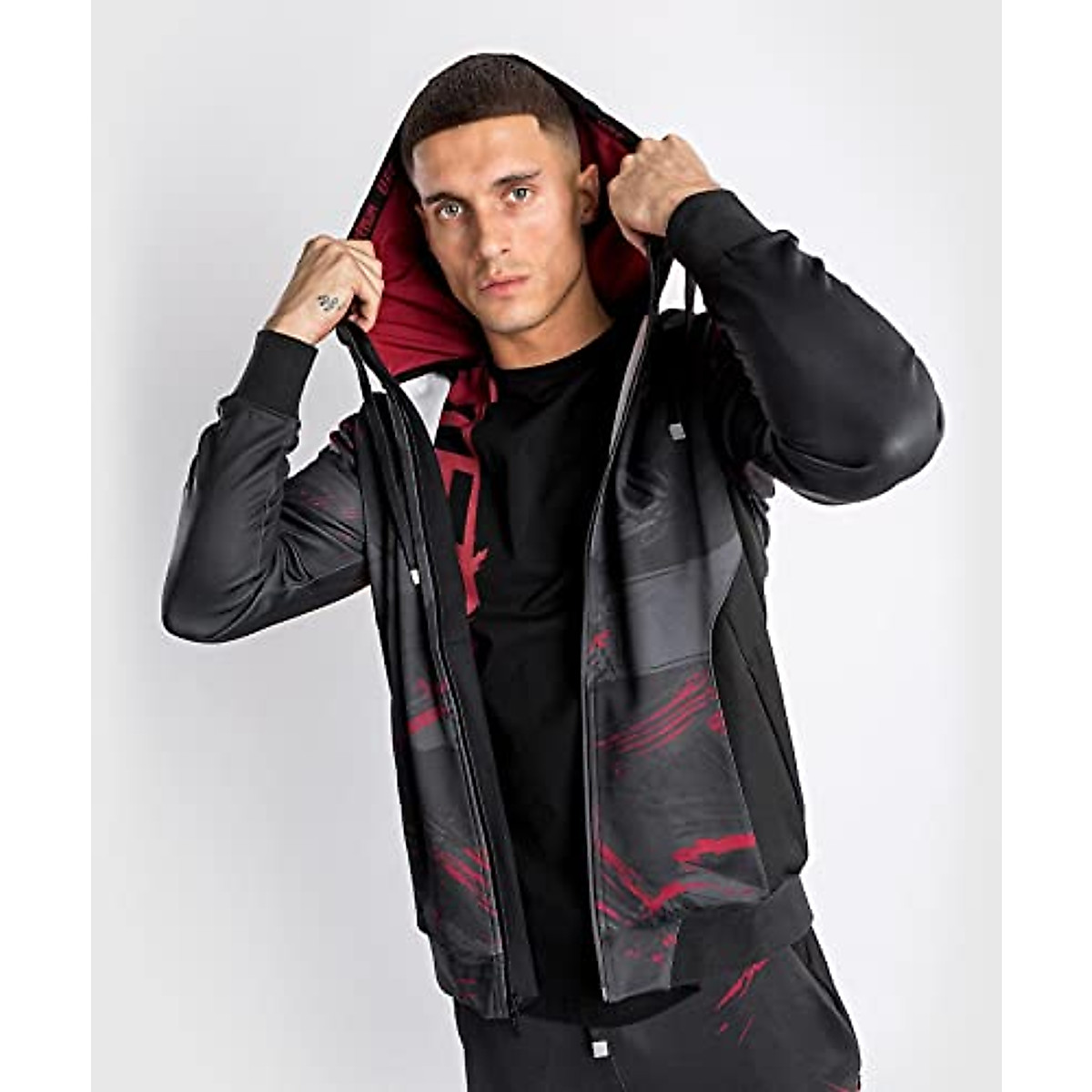 Venum Men's Standard Hoodie, Black, XX-Large