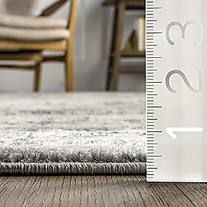 nuLOOM Aly Modern Abstract Area Rug, 9x12, Beige