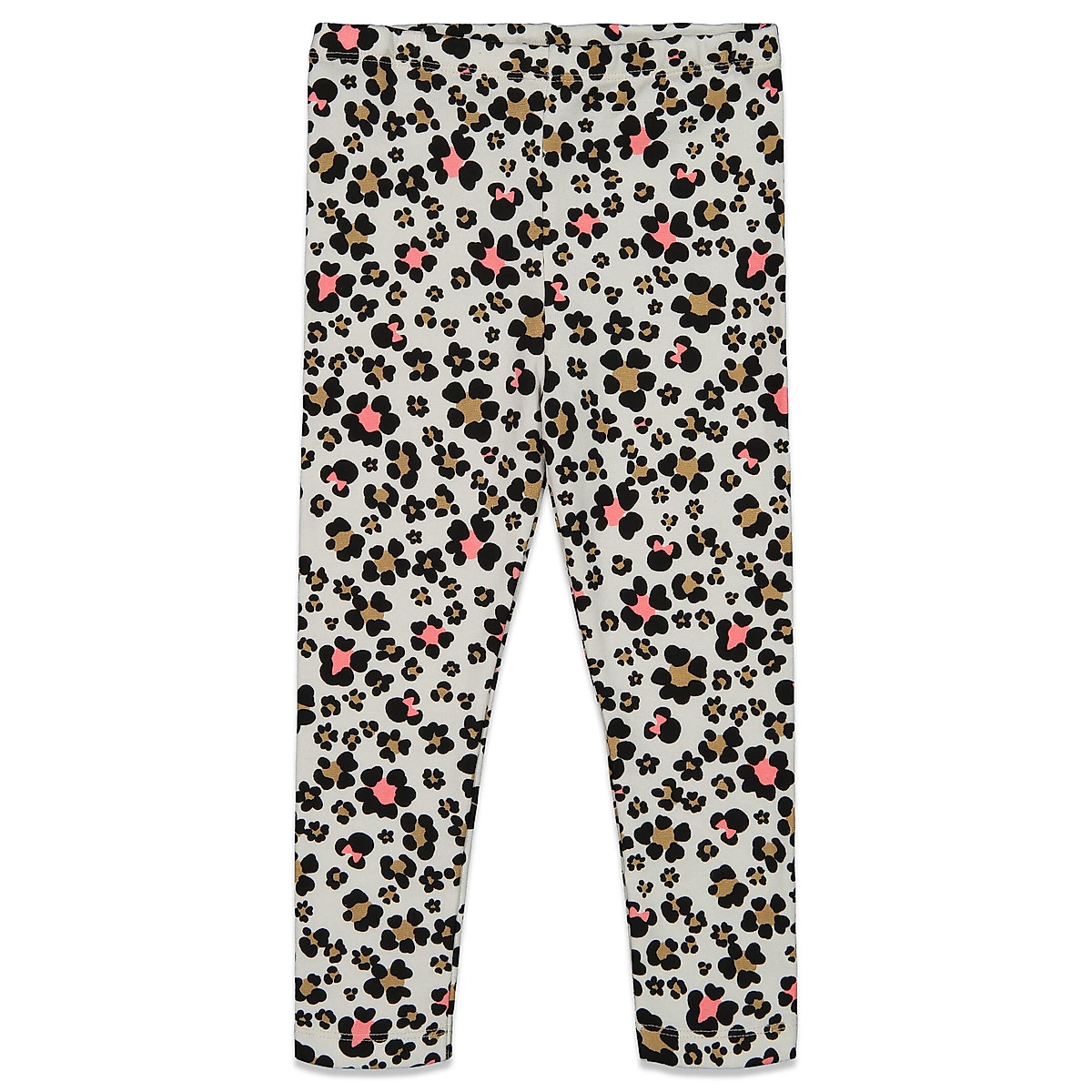 Disney Minnie Mouse Toddler Girls T-Shirt and Leggings Outfit Set Dark Pink 3T