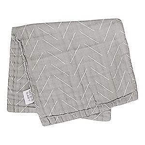 Mebie Baby Burp Cloths, Neutral Print 3-Pack, Muslin Burp Cloth Set for Spit Up, Drool, and More, Boho Burp Cloths for Baby Boy and Girl, Baby Must Haves for Registry Lists and Gifts for Newborns