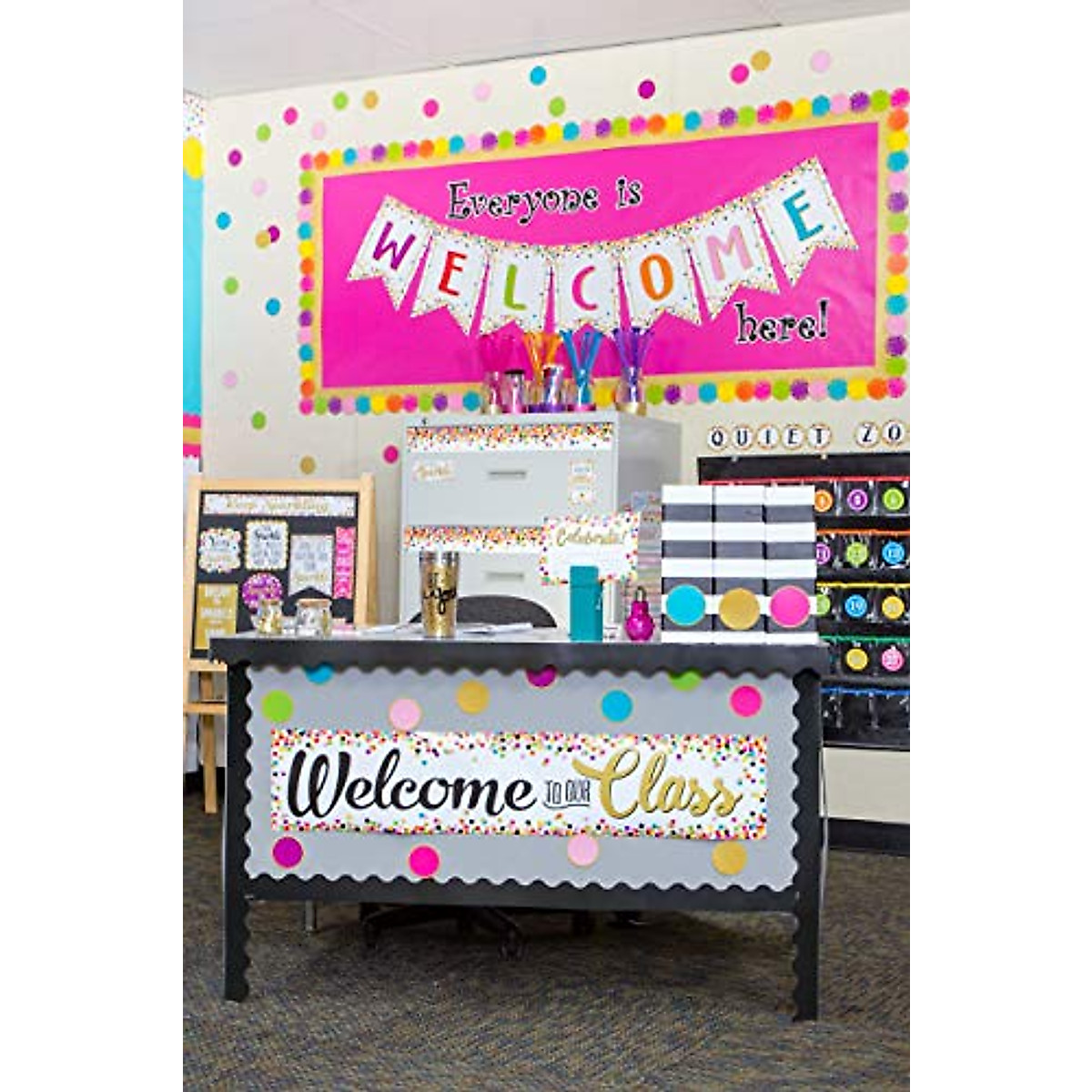 Confetti Colorful Circles Mini Accents