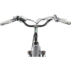 DJ Super Bike 750W 48V 13Ah Power Electric Bicycle, Matte Black, LED Bike Light, Suspension Fork and Samsung Battery