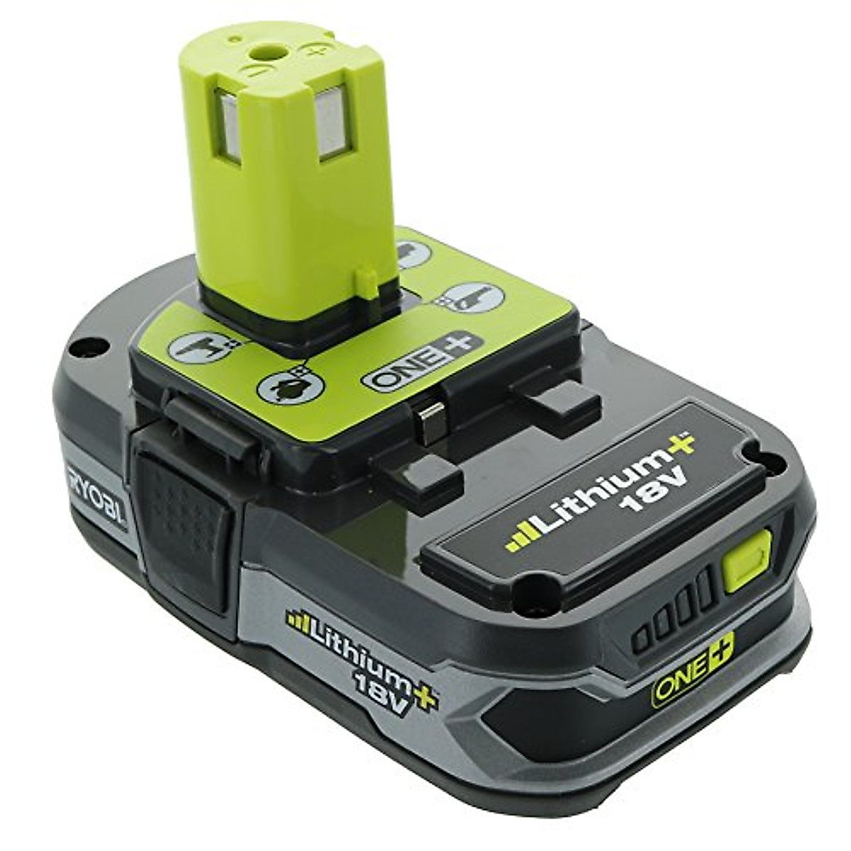 RYOBI P107 One+ 18 Volt Compact Lithium Ion 1.5 Ah Battery (Single Battery)