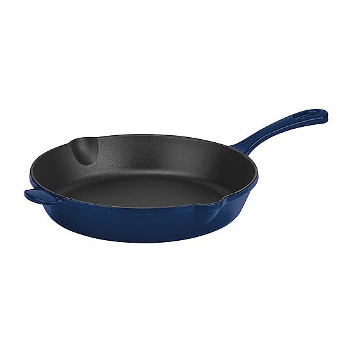 Cuisinart CI22-24BLG Chef's Classic Enameled Cast Iron Round Fry Pan, 10-Inch, Dark Denim
