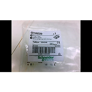 Schneider Electric Gvae20 Auxiliary Contact Block, Plug in Gvae20