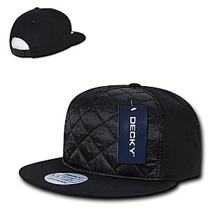 DECKY Quilted 5 Panel - Black