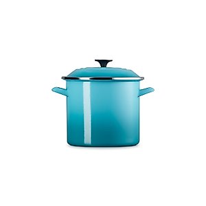 Le Creuset Enamel On Steel Stockpot, 8 qt., Caribbean