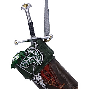 Nemesis Now Lord of The Rings Aragorn Stocking Hanging Ornament 9cm, Resin, Officially Licensed Lord of The Rings Hanging Ornament, Cast in The Finest Resin, Hand-Painted