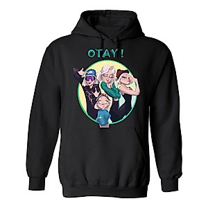 Kallmekris Hoodie Merch Kallmekris Otay Hoodie Unisex Black Tee (Black, 3XL)