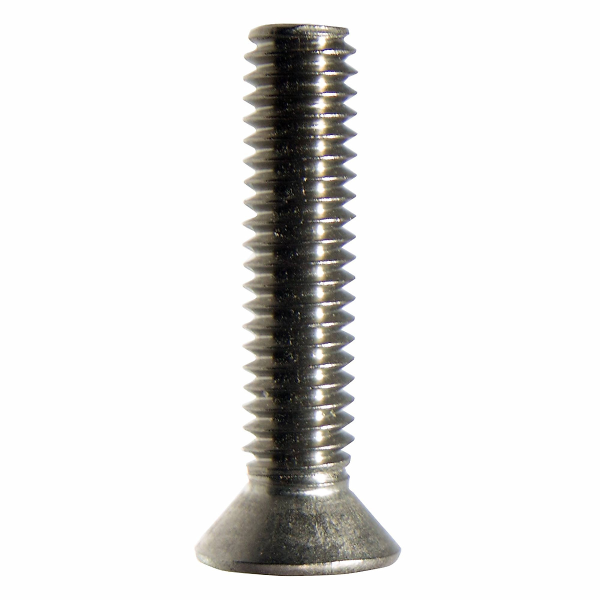 10-24 x 1/2" Flat Head Machine Screws, Phillips Drive, Stainless Steel 18-8, Full Thread, Bright Finish, Machine Thread, Quantity 100 by Fastenere