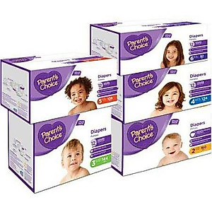 Parent's Choice - Diapers Value Pack, size 3 (144 Diapers)