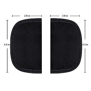 Accmor Car Seat Straps Shoulder Pads for Baby Kids, Car Seat Strap Covers, Soft Seat Belt Covers for All Baby Car Seats, Pushchair, Stroller