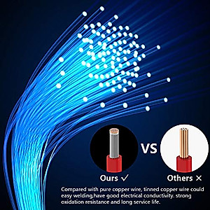 Silicone Stranded Wire Automotive Wire 16 Gauge Jumper Wire Electronic Tinned Copper Hook up Wire 6 Colors 10Ft Each 16AWG Electric Wire from Fermerry