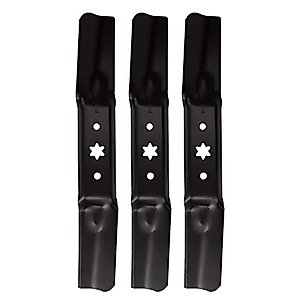 ILONPA (3) Lawn Mower Blades for Cub Cadet MTD Troy Bilt 942-05052A ZT S50 XT1 GT50 LT50 XT2 50 inch Deck