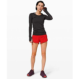 Lululemon Speed Up Short 2.5" (Dark Red, Size 4)
