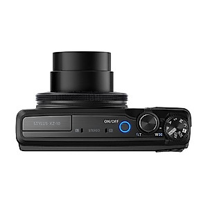Olympus XZ-10 iHS 12MP Digital Camera with 5x Optical Image Stabilized Zoom and 3-Inch LCD (Black) (Old Model)