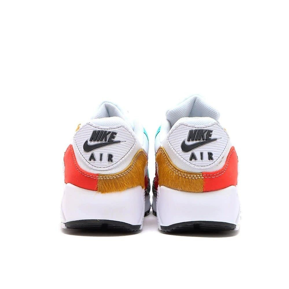 Nike Womens Air Max 90 SE Trainers DH5075 Sneakers Shoes (UK 4.5 US 7 EU 38, White Light Curry 100)