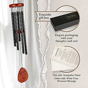 SteadStyle Dog Memorial Gifts for Loss of Dog, Pet Memorial Wind Chime, Loss of Dog Sympathy Gift, Pet Loss Bereavement Gifts in Memory of Dog Cat.