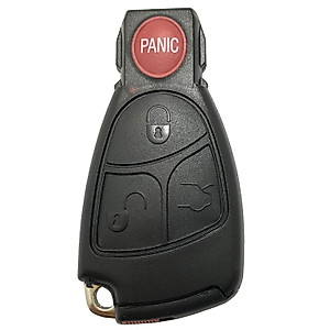 Replacement Key Fob Cover Case fit for Mercedes Benz E C R CL GL SL CLK SLK W210 Keyless Entry Smart Remote Control Key Fob Shell