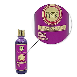 Kit Robson Peluquero Pink Home Care Shampoo Pink Home Care Mask Rp 2x300ml/2x10.1 fl.oz